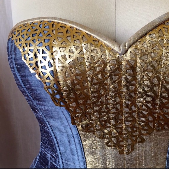 redthreaded | Other | Redthreaded 36 Overbust Victorian Corset Plus ...